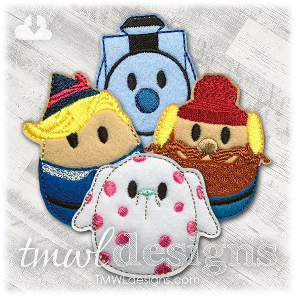 Hermey the Dentist Elf Squaddle Feltie – TMWL Designs