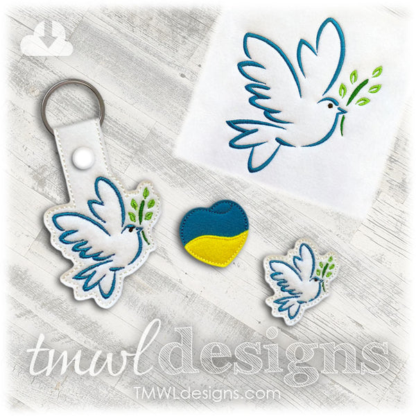 Dove Embroidery – TMWL Designs