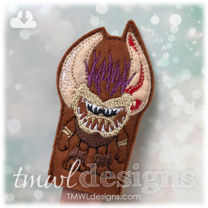 Kakamora Leader Coconut Pirate Finger Puppet – TMWL Designs