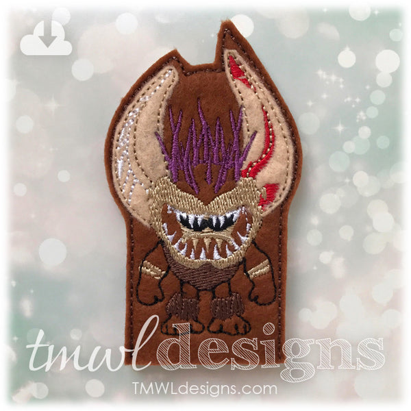 Kakamora Leader Coconut Pirate Finger Puppet – TMWL Designs