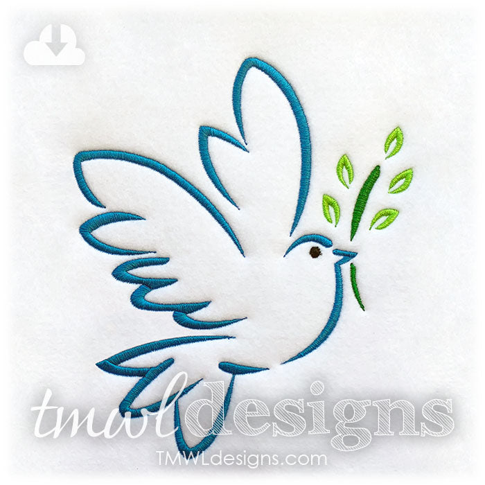Dove Embroidery – TMWL Designs