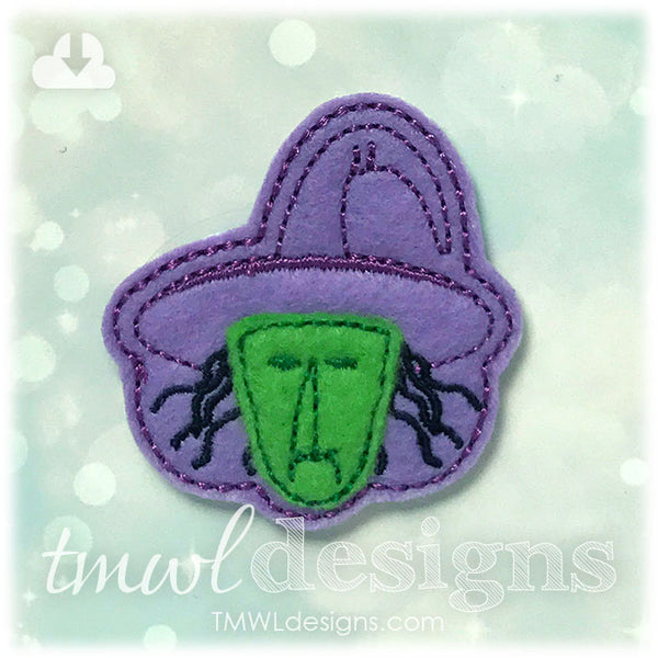 Witch Mask Feltie – TMWL Designs