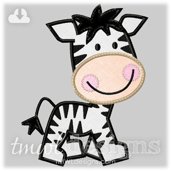 Zebra Appliqué – TMWL Designs